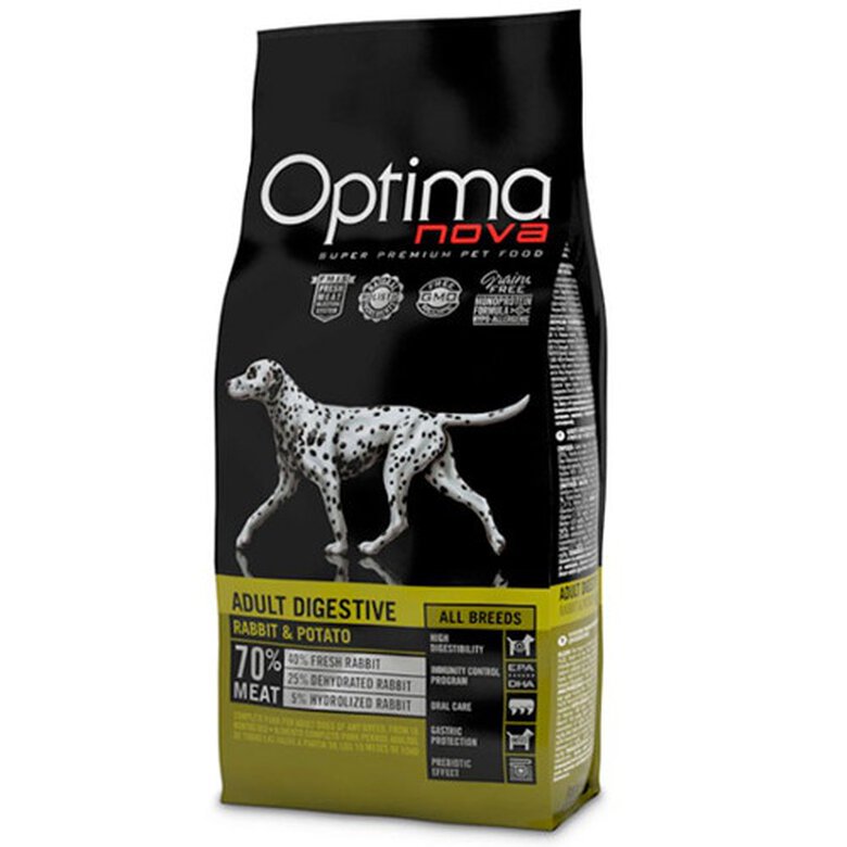 Optima Nova Adult Digestive Conejo pienso para perros | Tiendanimal